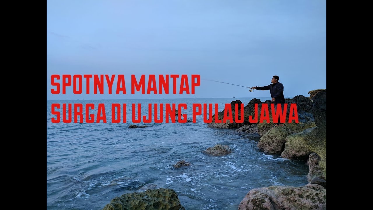 mancing dan camping di pantai bugel cemara - YouTube