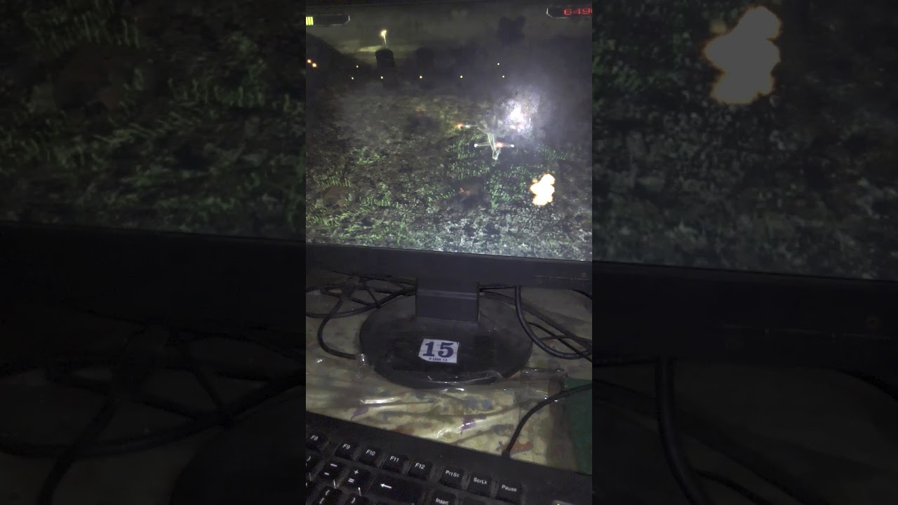 Bermain game PC komputer jaman dulu Air Shark 2 - YouTube