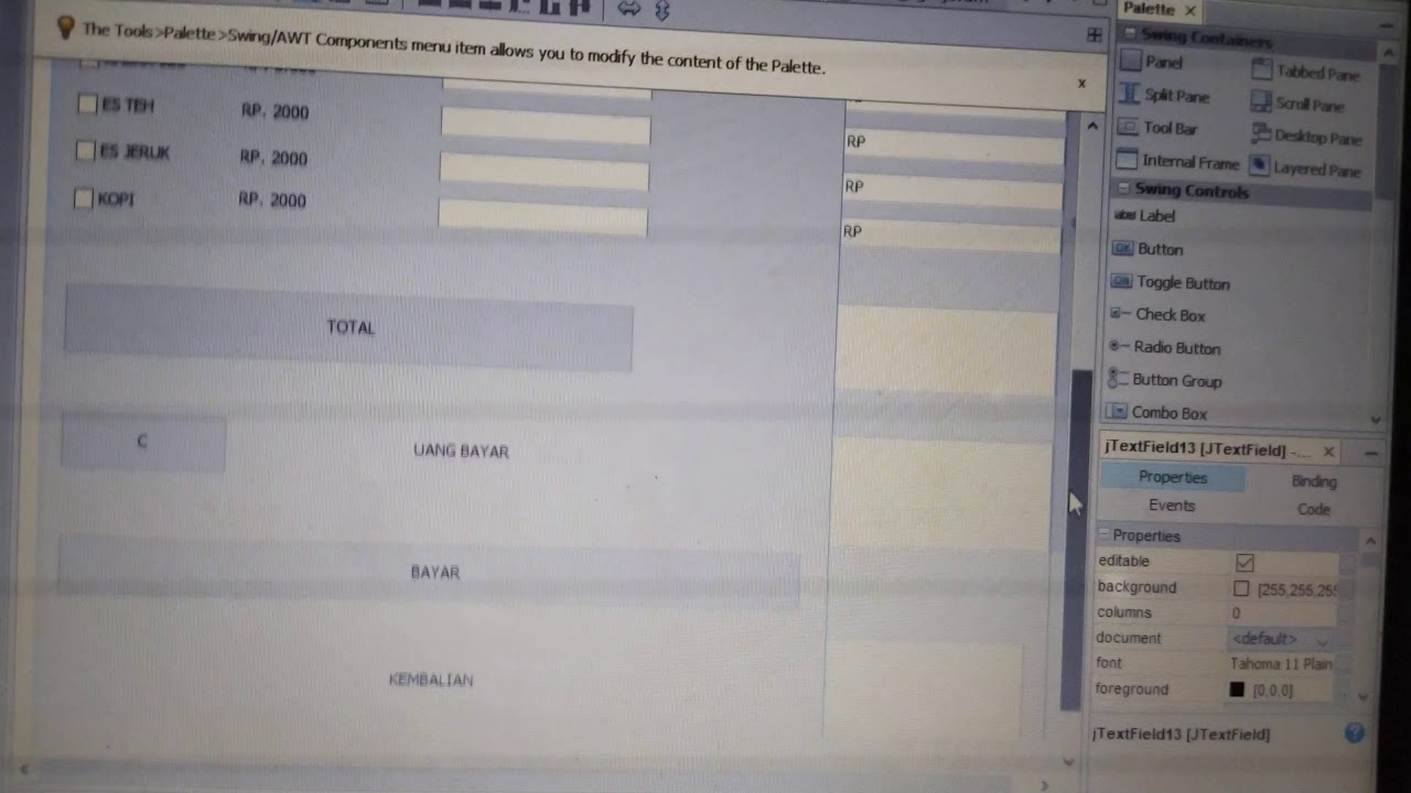 -Penjelasan Proses Pembuatan Program Kasir- - YouTube