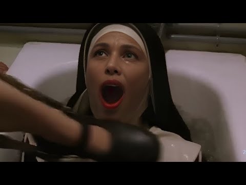 Giantess Nun Haunts Victims With Water Torture in The Nun (2005)
