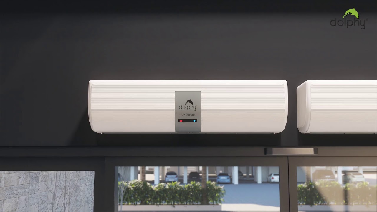 ABS Air Curtain with Sensor and Remote - DACN0001 - YouTube