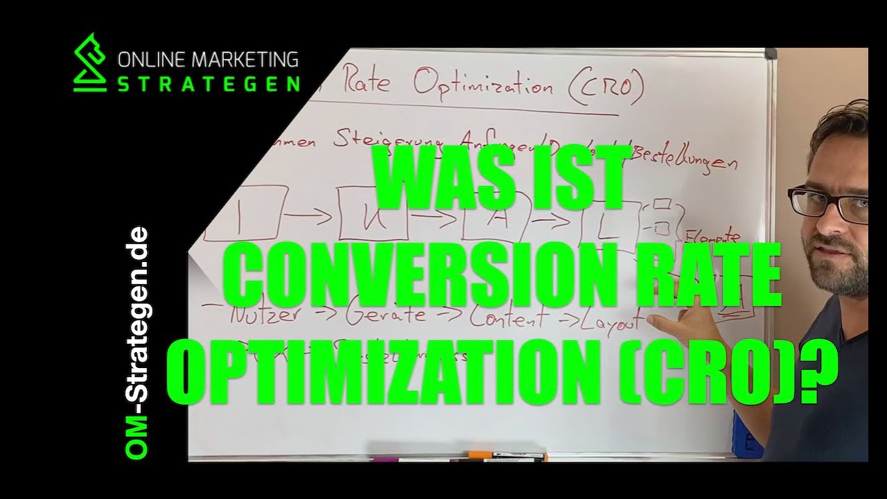 Conversion Rate Optimierung (CRO) was ist das? - YouTube