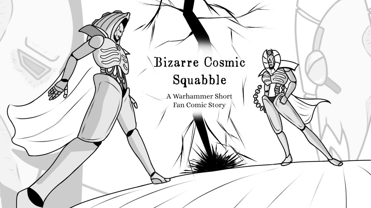 Bizarre Cosmic Squabble | Warhammer40K Short Fan Comic Story - YouTube