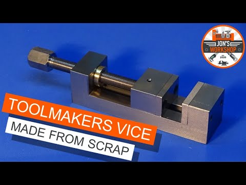 Making A Toolmakers Vice From Scrap - YouTube