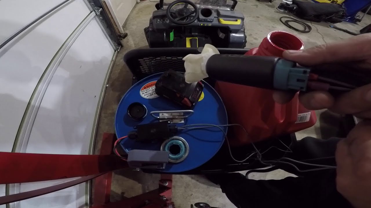 home made transfer pump - YouTube