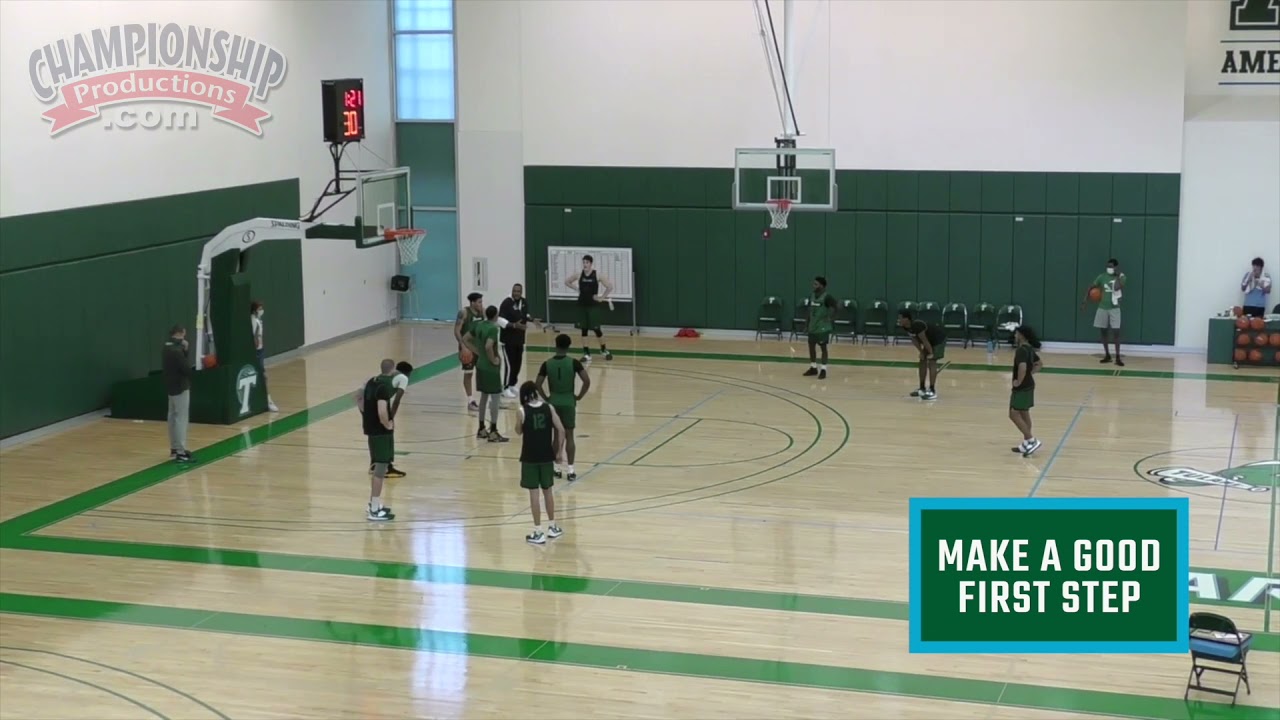 The Importance of a First Step for Transition Basketball! - YouTube
