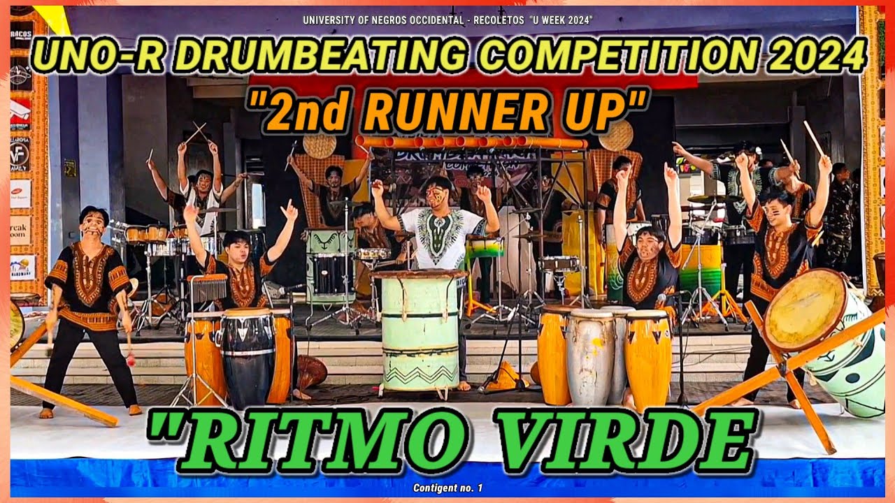 UNO-R DRUMBEATING 2024 "2nd RUNNER UP" RETMO VERDE - YouTube