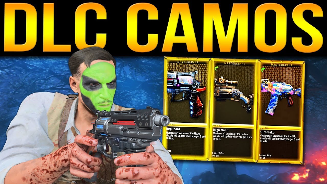 Black Ops 4 - All Mastercraft Camos So Far (Updated) - YouTube