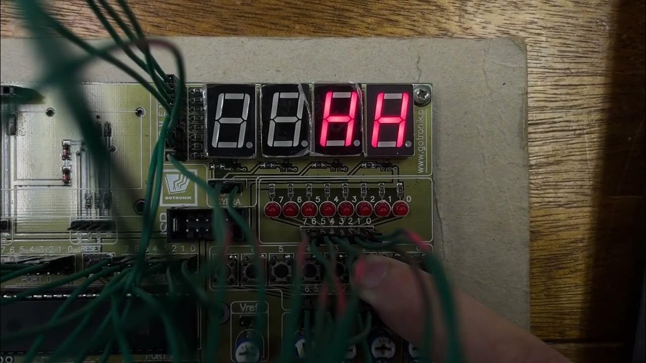 PROCEDURE 3: WHEN SW2 PRESSED AND HOLD, MICROPROCESSOR :DIGITAL INPUT/OUTPUT and TIMER ON ...
