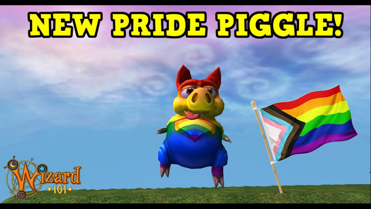 Wizard101 : NEW PRIDE PIGGLE! - YouTube