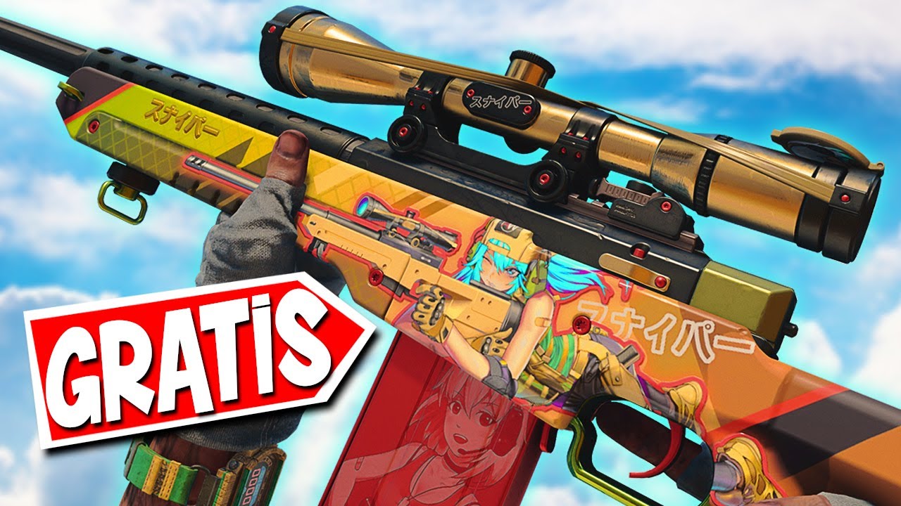 VARIANTE *ANIME GRATIS* del LW3 TUNDRA para WARZONE Y COLD WAR | SKIN ...