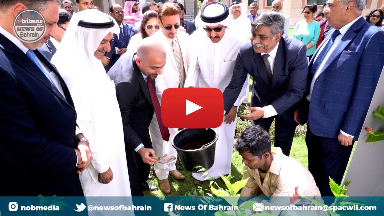 Indian Embassy in Bahrain celebrates World Environment Day 2018 - YouTube
