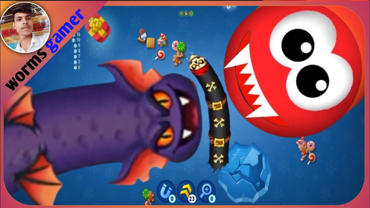 WORMS zone and Jerry cartoon ll snake game ll worms gamer ll Saamp wala ...