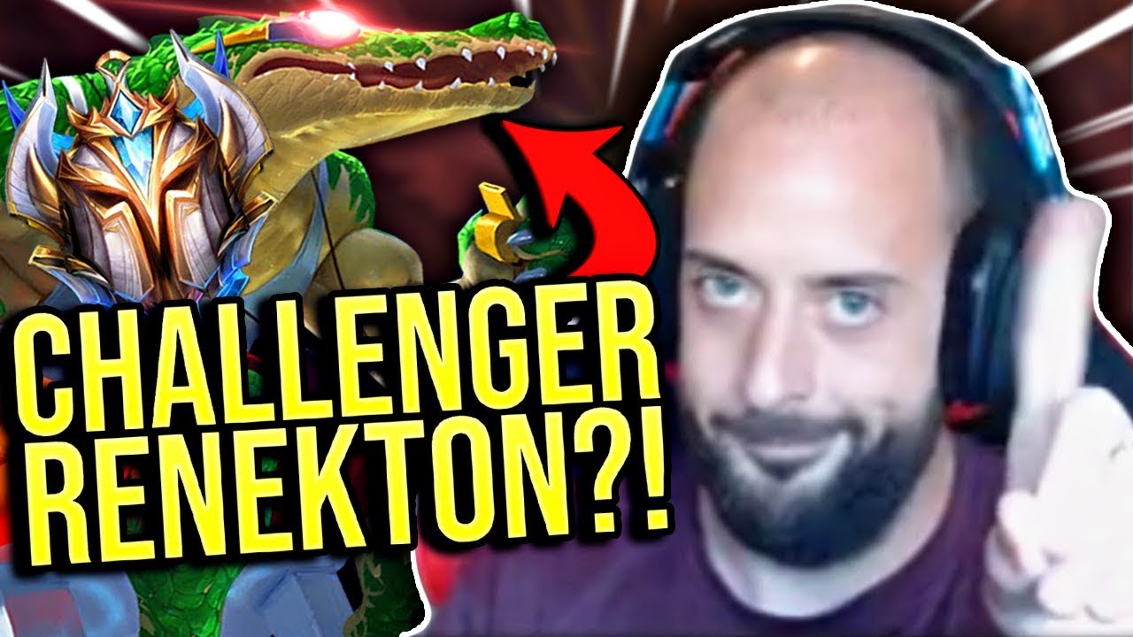 THE FINAL PUSH TO CHALLENGER! MY RENEKTON IS TOO MUCH FOR CHALLENGER ...