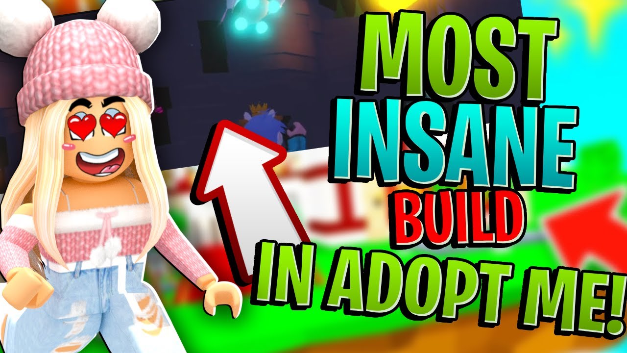 Most INSANE & EXPENSIVE Builds in Adopt Me HISTORY! Tour of MEGA NEON ...