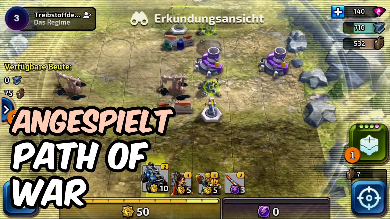 Path of War - Gameplay, Kommentar & Review (Mobile, Deutsch) - YouTube