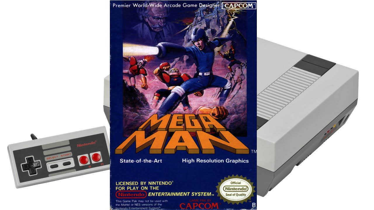 Mega Man | NES/Gameplay/Full HD | Capcom | 1987 | [Megaman,Rokkuman ...