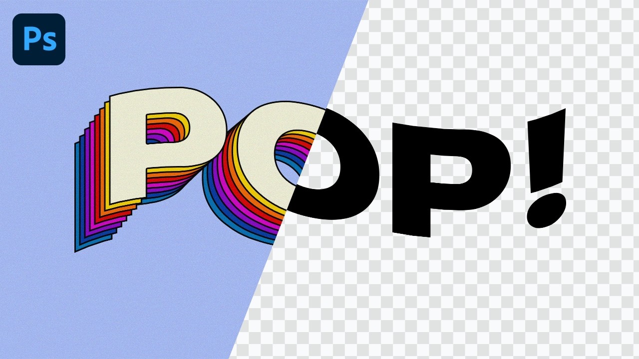 Create Trending 3D Pop Text Effect in Adobe Photoshop (Easy Tutorial ...