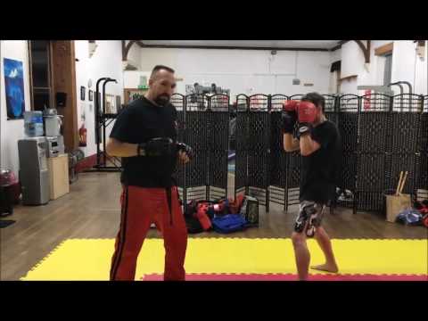 Kajuen Ryu Kickboxing: Switching Turning Kicks - YouTube