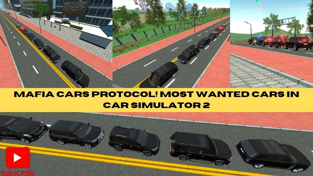 MAFIA CARS PROTOCOL! Car Simulator 2's Most Wanted Cars | Haani Gaming ...