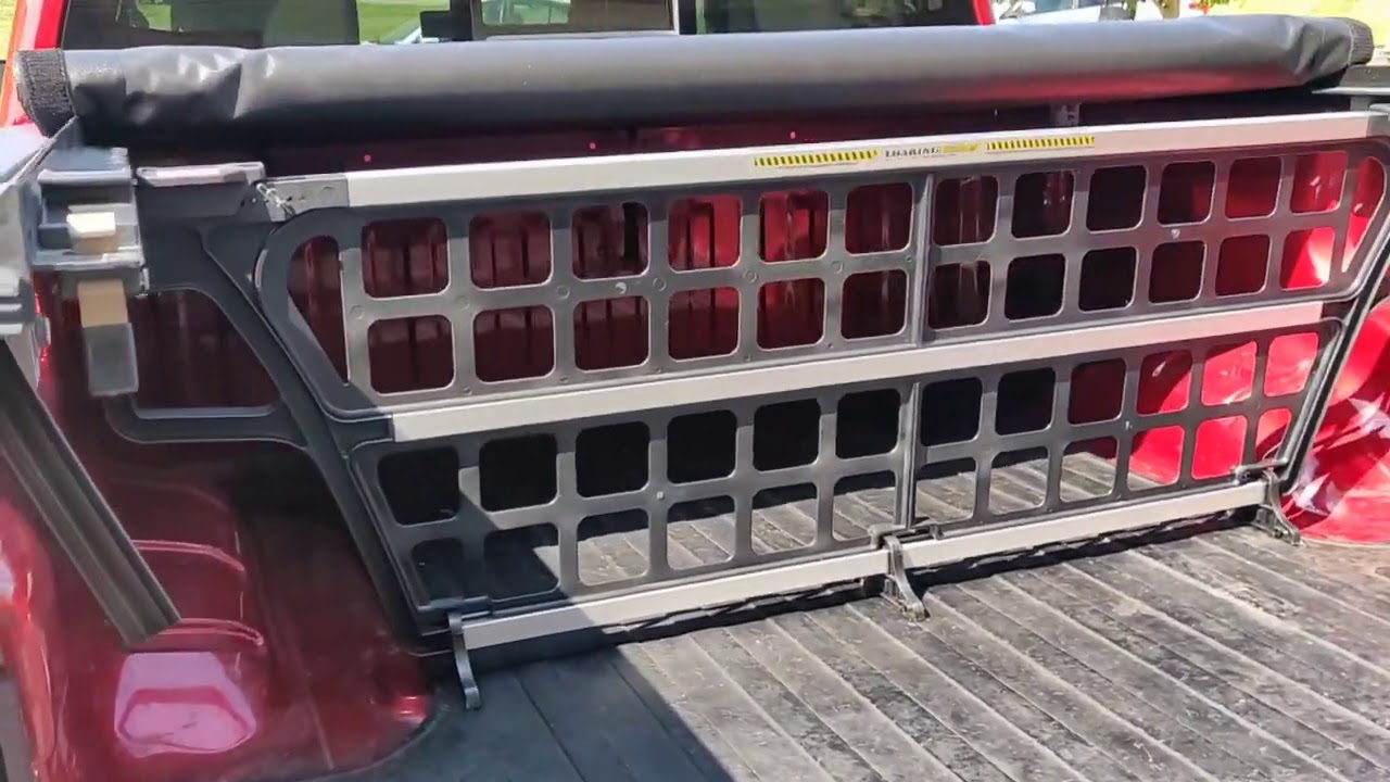 Loading Zone Cargo Gate on Nissan Titan - YouTube