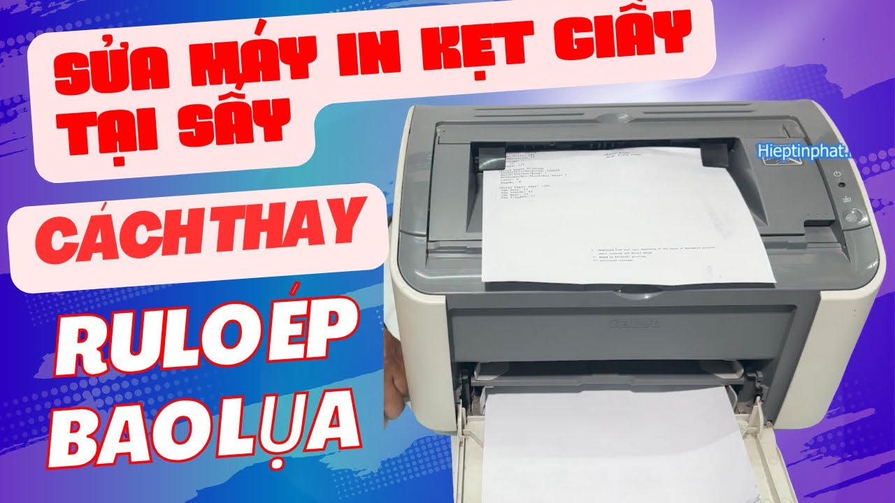 Fix Canon LBP 2900 printer paper jam at fuser unit | Hiep Tin Phat ink ...
