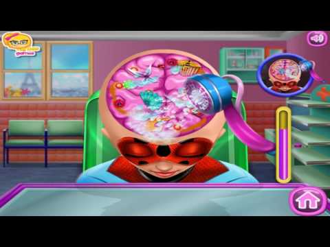 Ladybug Brain Doctor - Surgery Cartoon Game Movie for Kids - Disney Miraculous Ladybug Ful
