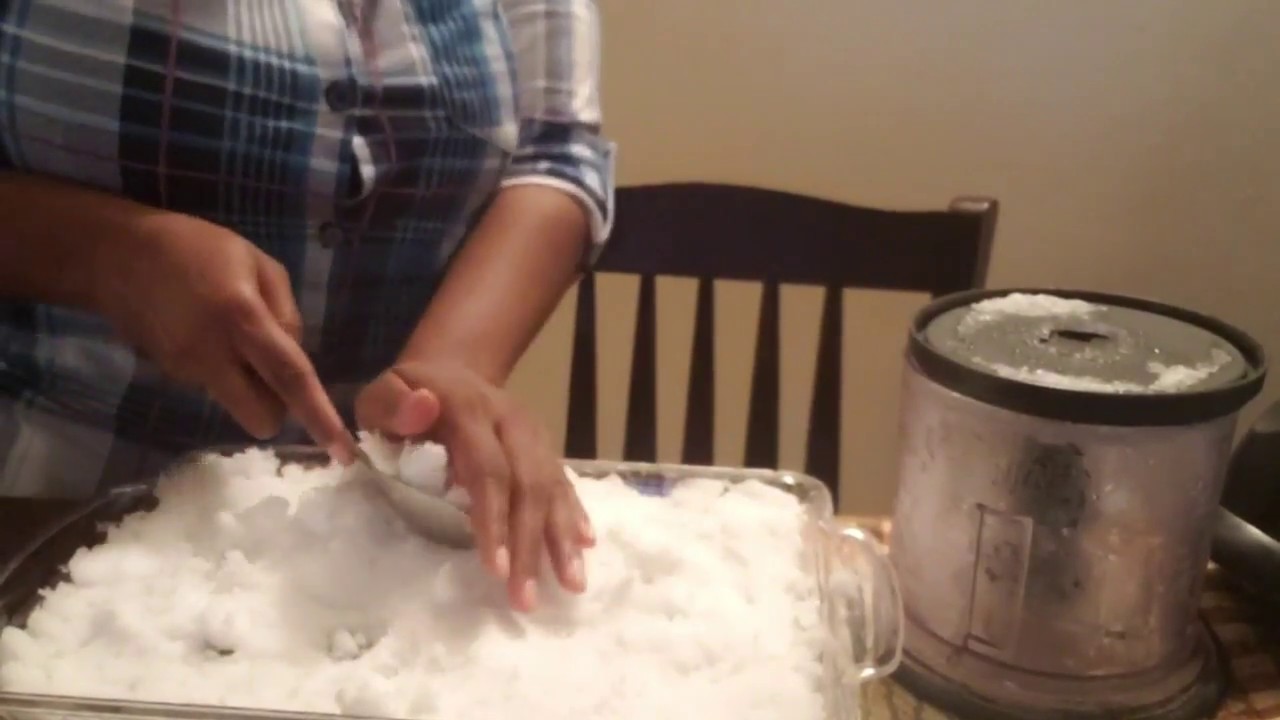 TUTORIAL ON POWDERY ICE - YouTube