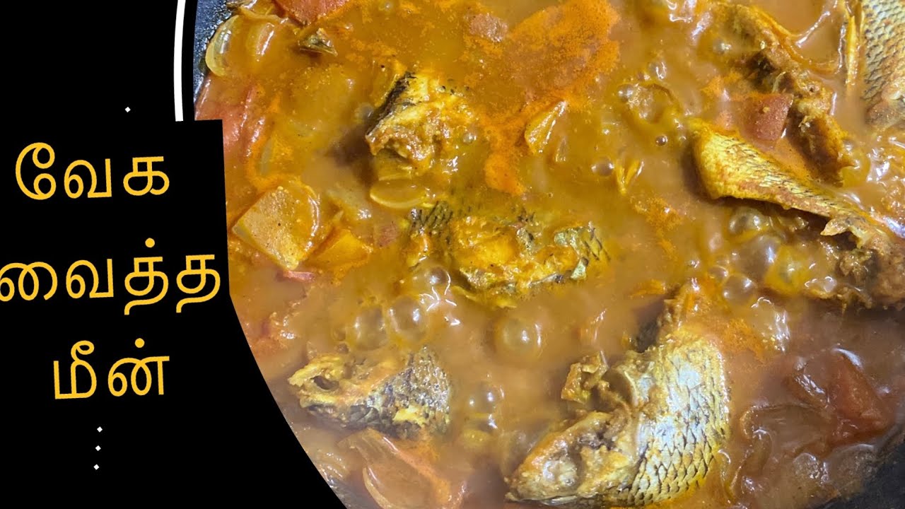 வேக வைத்த மீன் | healthy fish semi gravy | one pot fish recipe ~ IT ...