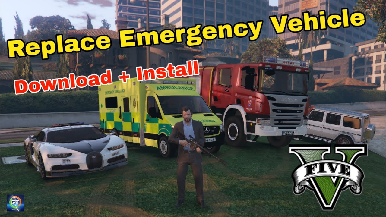 How To Replace Emergency Vehicles In Gta 5 Glen Tech Youtube