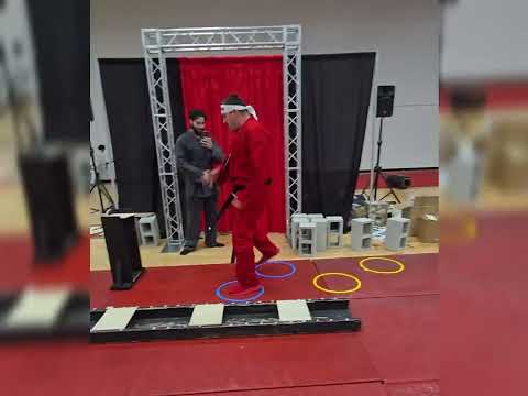 Karate Speed & Technique Test | Ninja Warrior Obstacle Course #karate # ...