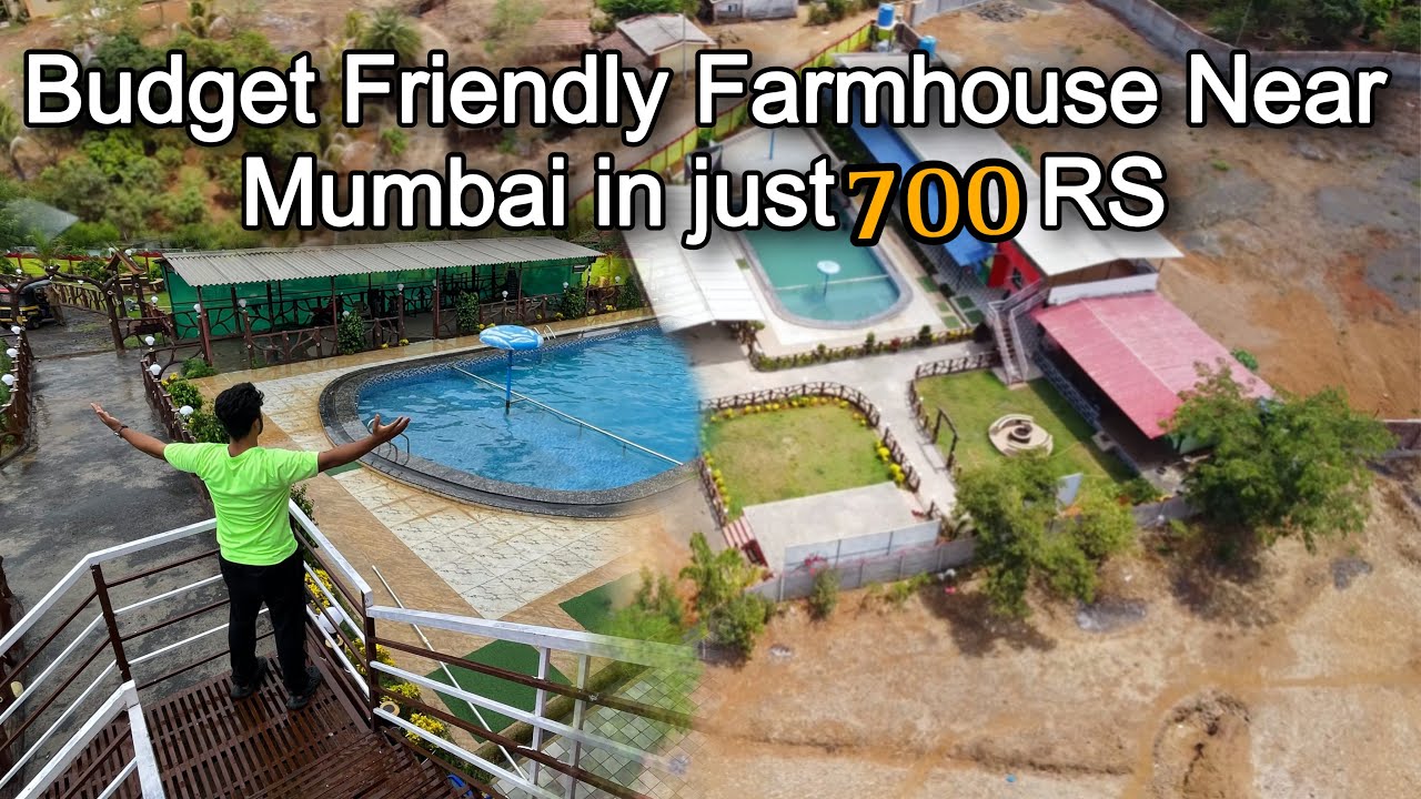 Budget Friendly Farmhouse in just 700 Rs 😍 Near Mumbai | Kamla Agro ...