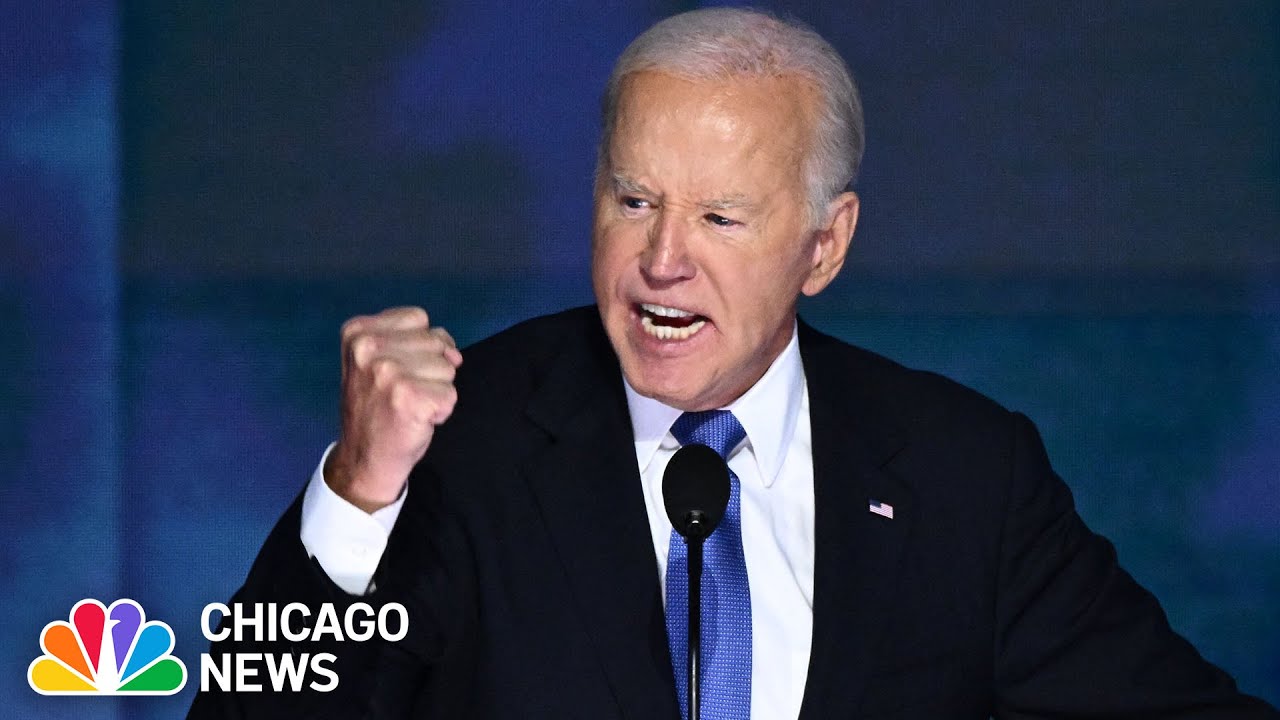 FULL SPEECH: Joe Biden speaks passionately at DNC 2024 - YouTube