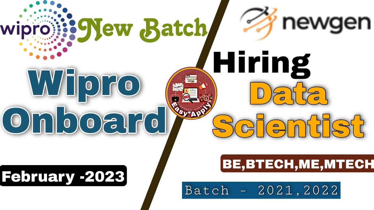 Wipro New Batch Onboarding | Newgen Software Technologies Hiring Data ...