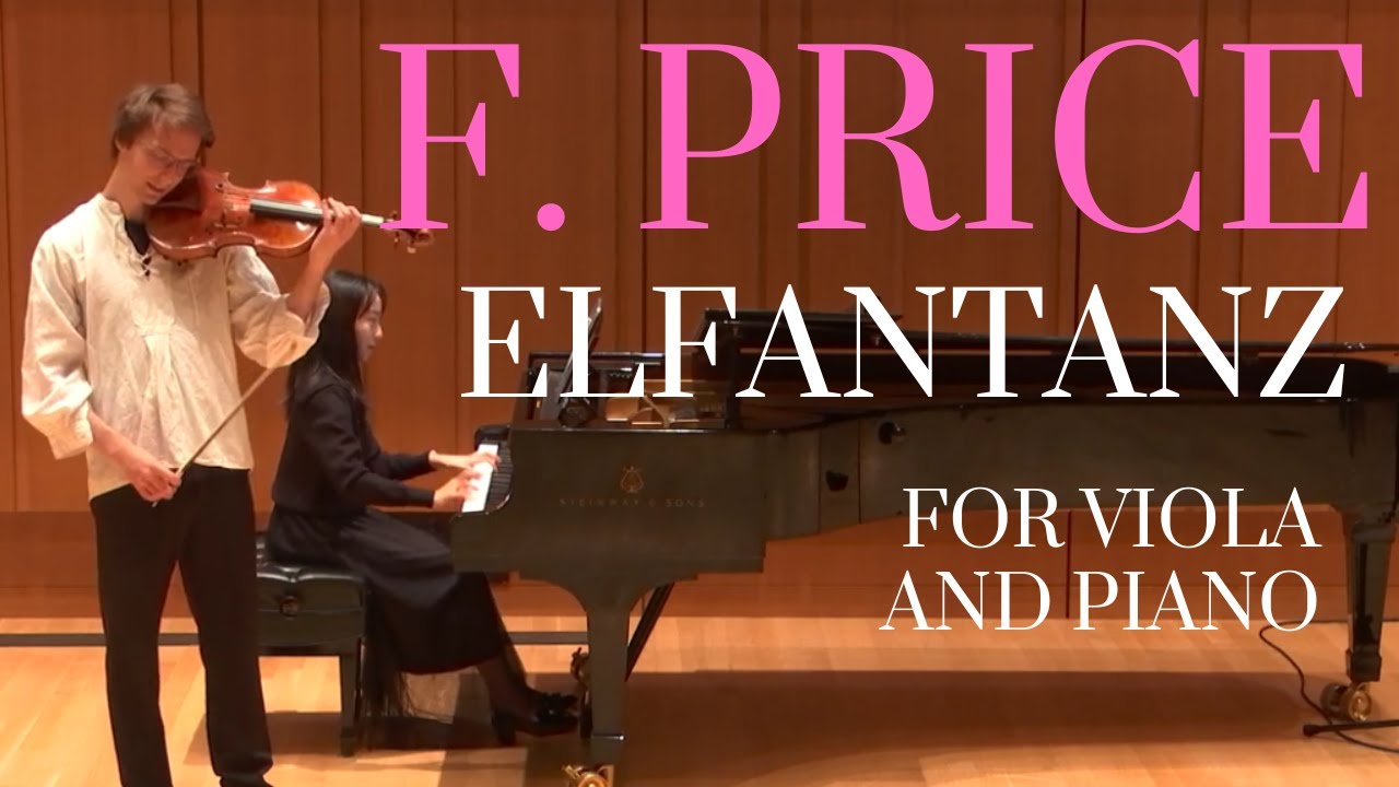 F. PRICE, ELFENTANZ for Viola and Piano - Wilhelm Magner - YouTube