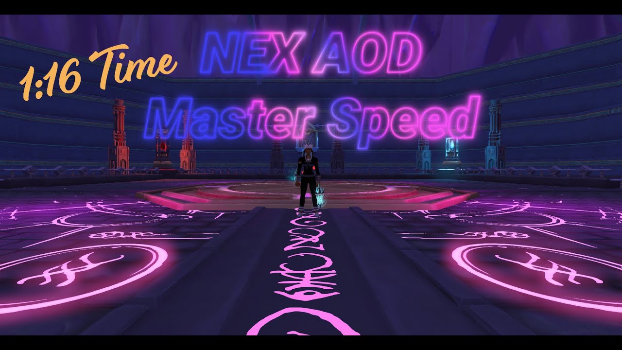 Nex AOD Master Speed Necromancy 1:16 - YouTube