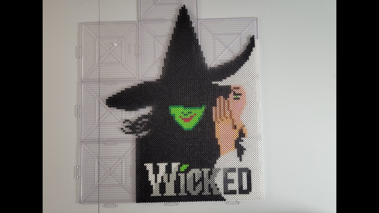 Wicked Pixel Art (Perler Beads) - YouTube