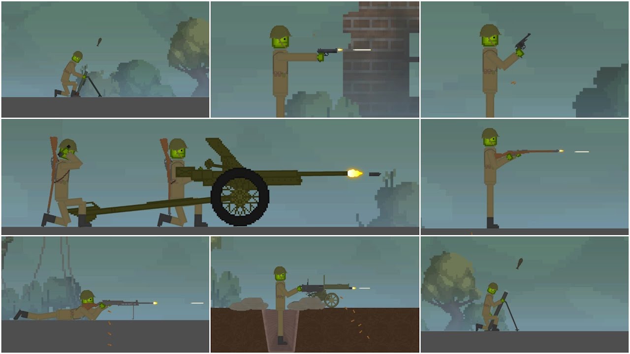 1939 Soviet Weapons – TT-33, Mosin, DP-27, 45mm AT Gun | Melon Sandbox ...