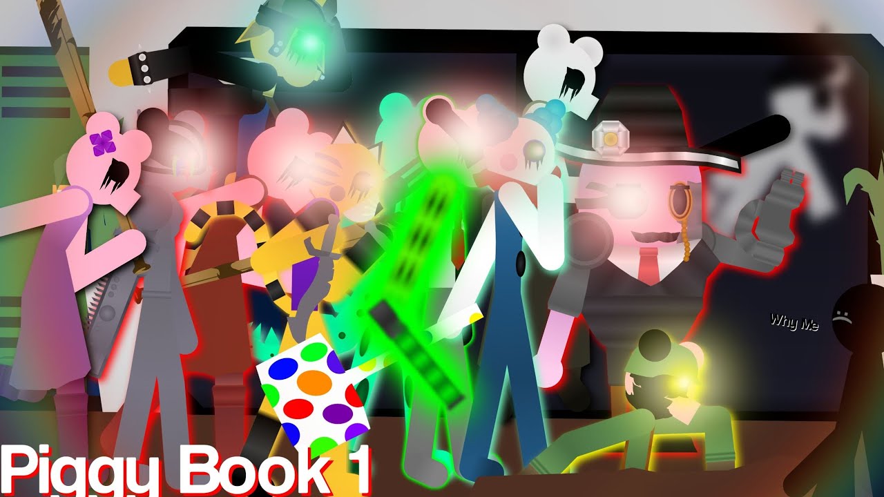 Roblox Piggy book 1 All Jumpsares Sticknodes Pro Animation - YouTube