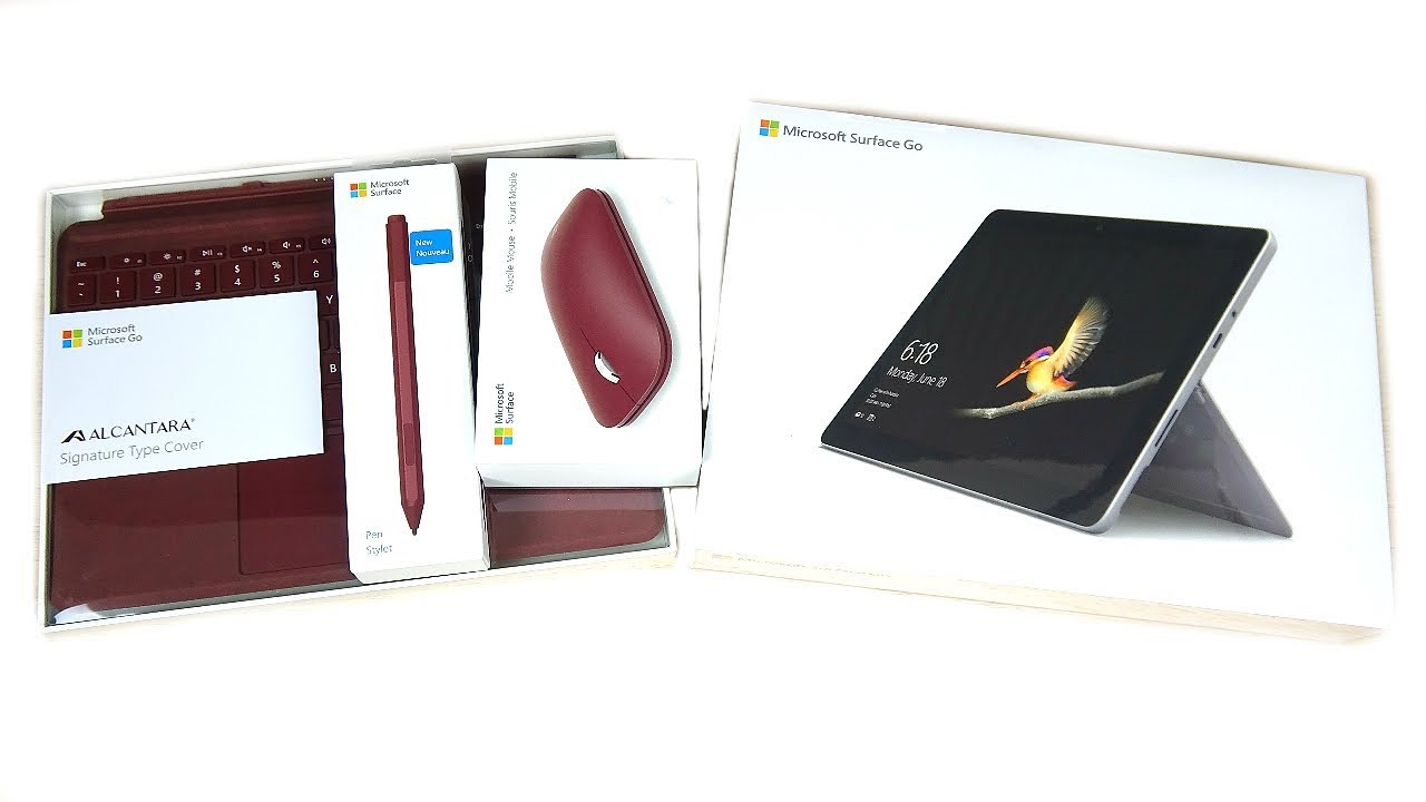 Microsoft Surface Go Unboxing Youtube