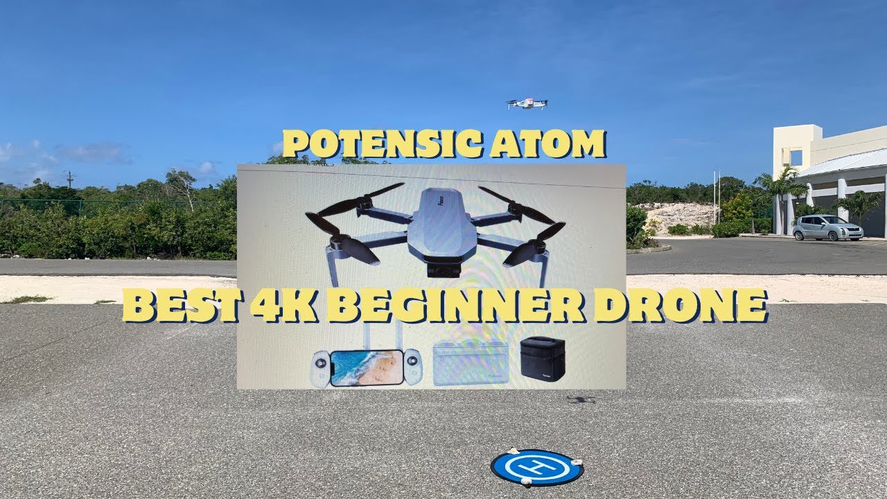 Potensic Atom 4k Mini drone unboxing and first flight - YouTube