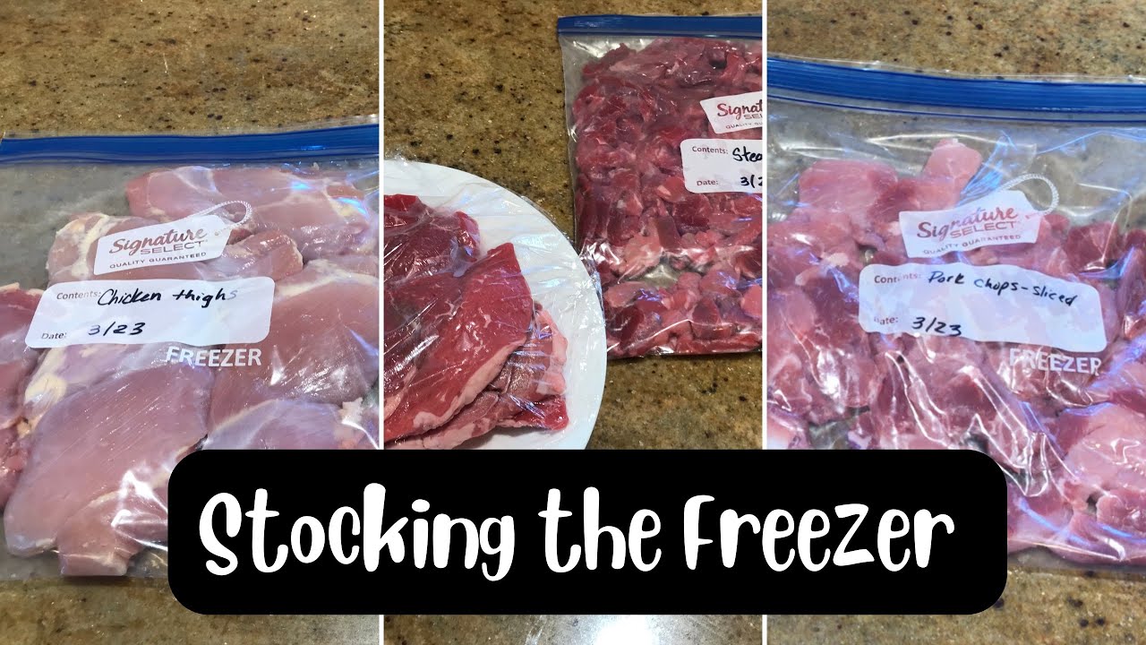 How I Prep and Freeze Meat to Make Dinner Prep Easier - YouTube