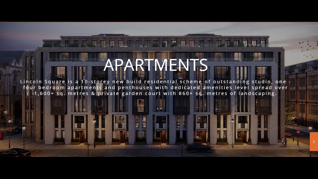 Lodha Lincoln Square, London WC2, Design - YouTube