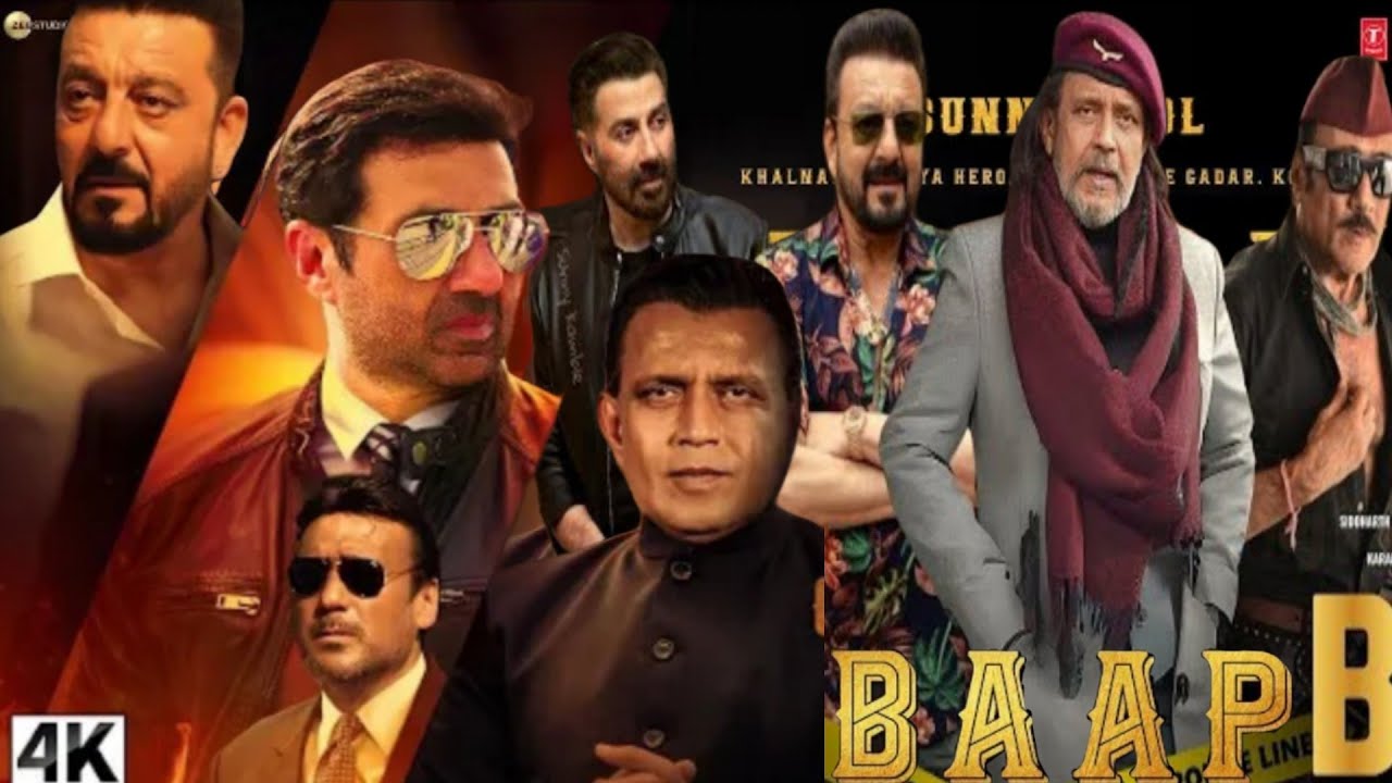 Baap Movie Trailer Sunny Deol , Sanjay D , Jacky Shroff , Mithun ,Baap ...