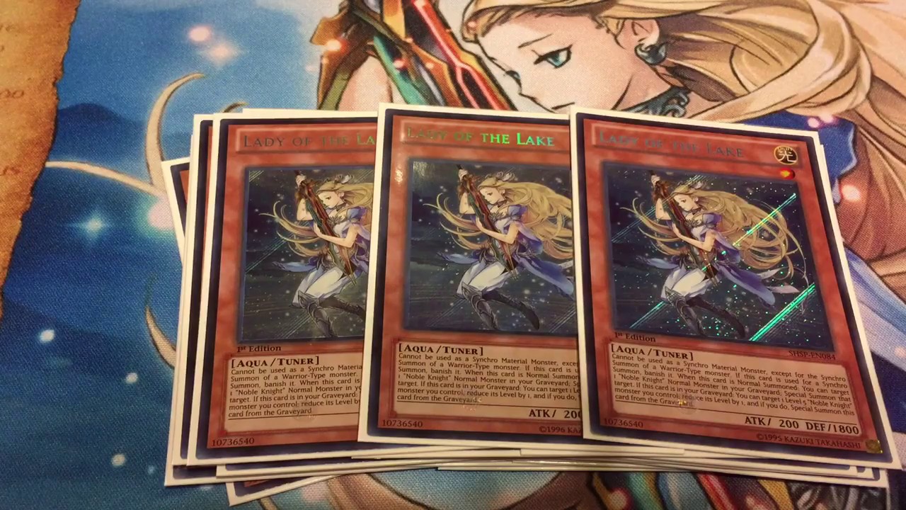 Yugioh 60 Card Noble Knight Deck Profile - YouTube