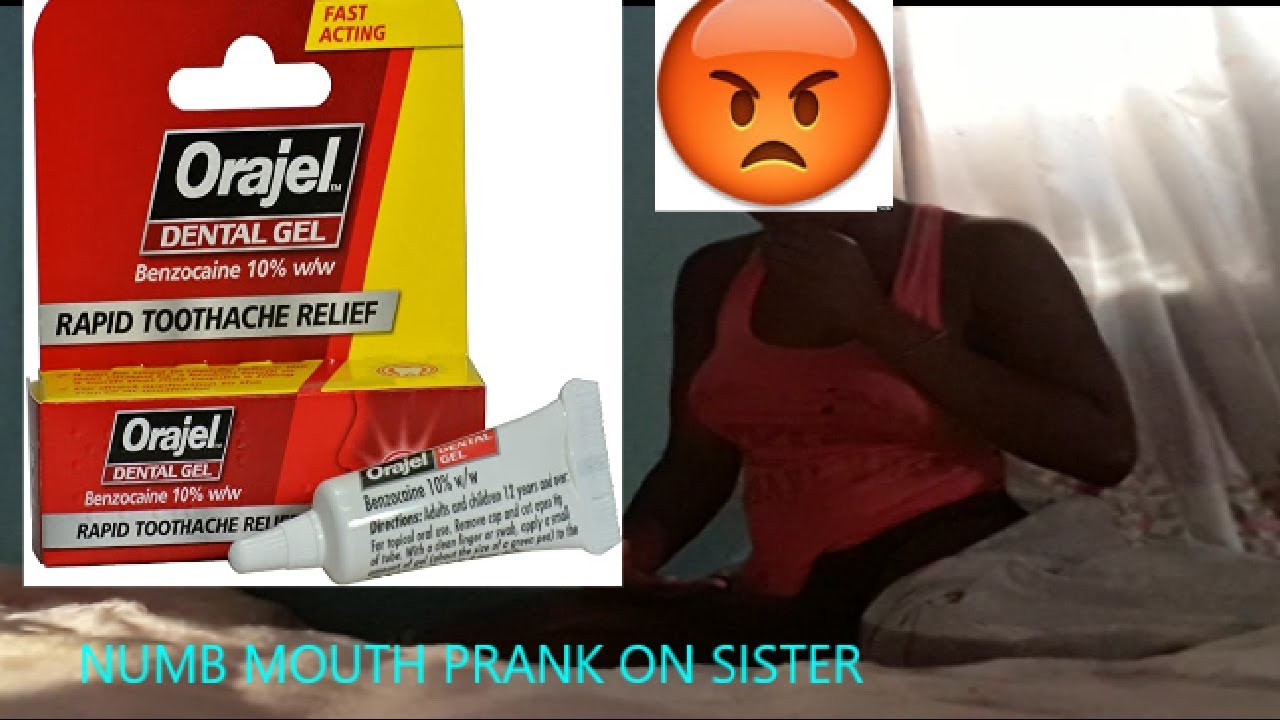 Numb Mouth Prank an Sister (CRAZY) MUST WATCH - YouTube