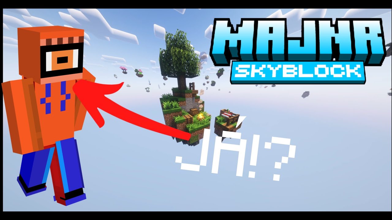 Dostal Jsem se na MAJNR SKYBLOCK!? - YouTube