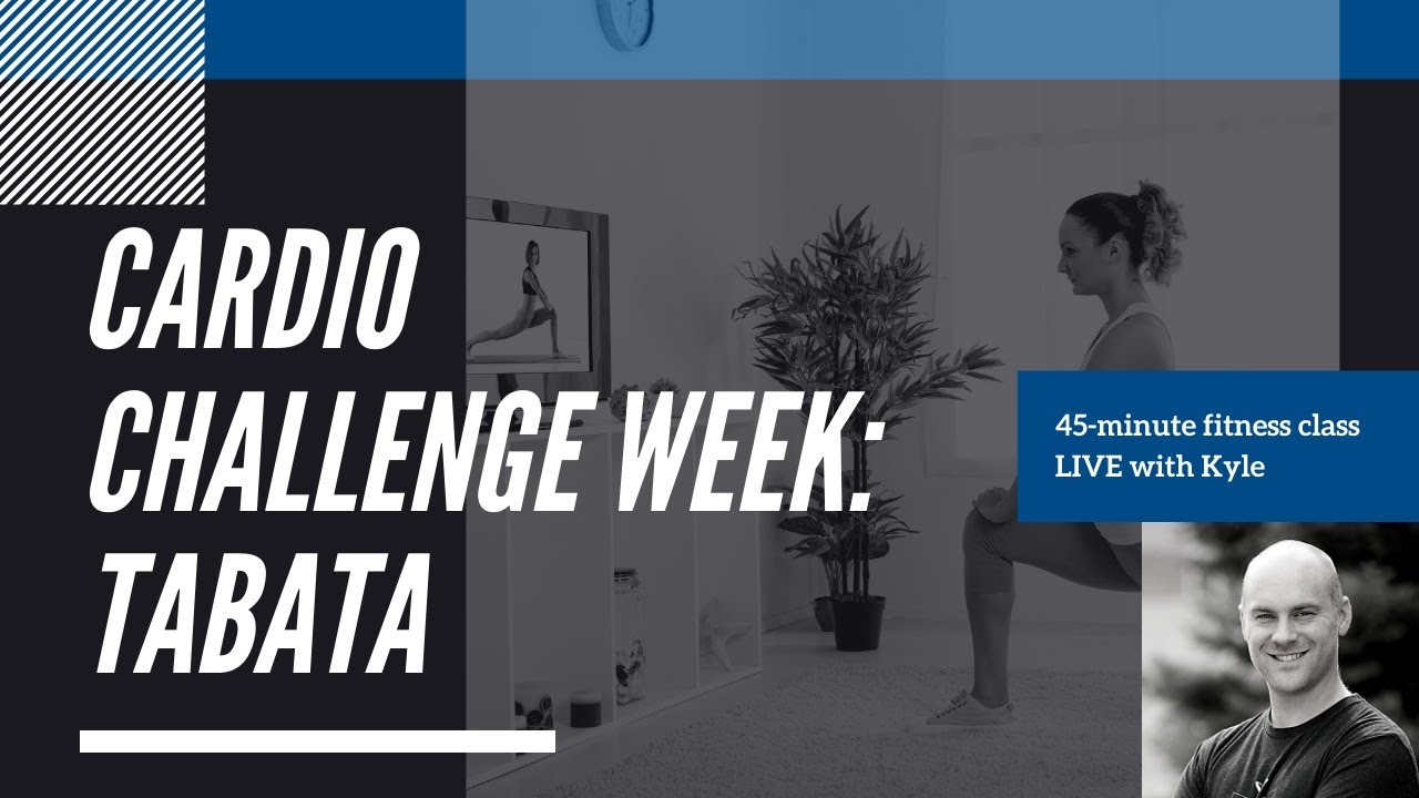 CARDIO CHALLENGE DAY 1 | Tabata with Kyle - YouTube