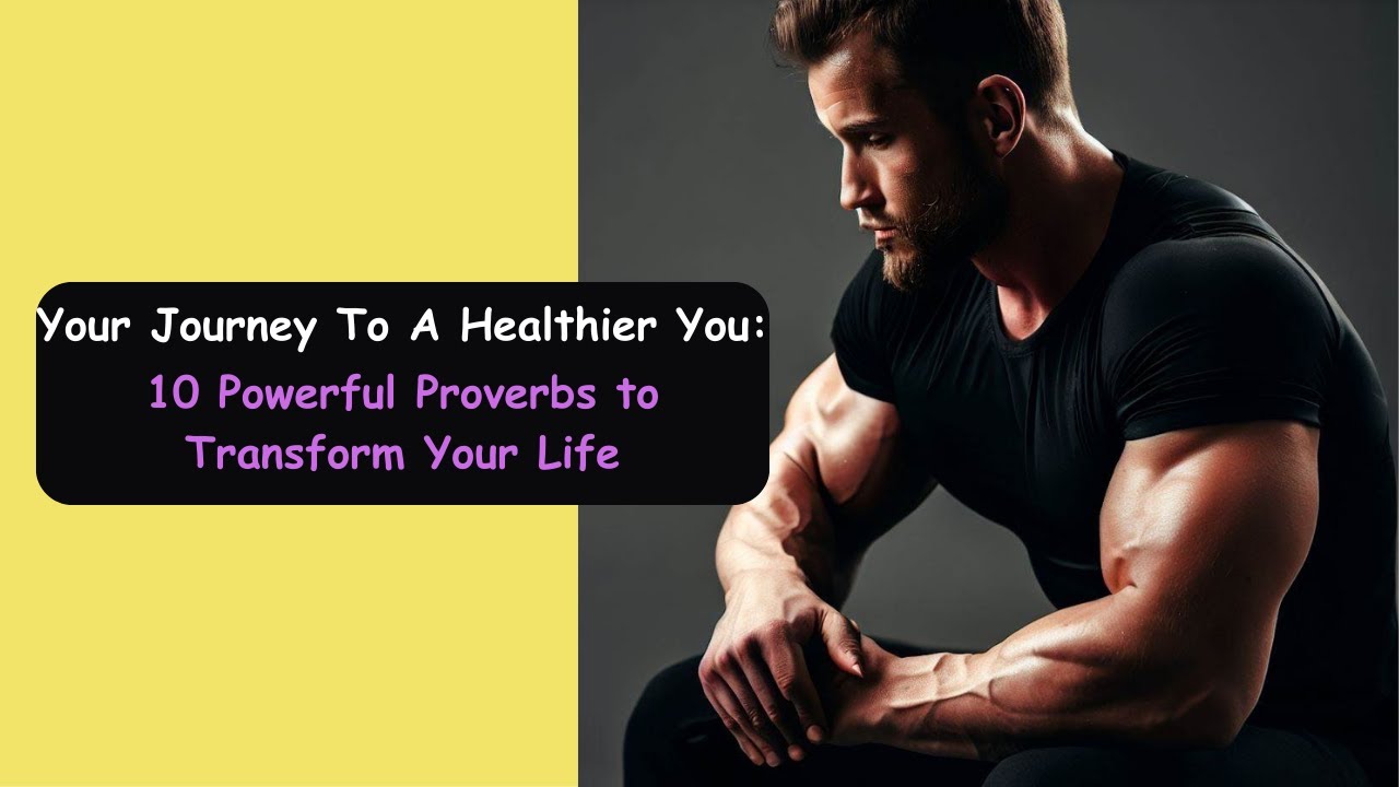 Your Journey to a Healthier You: 10 Powerful Proverbs to Transform Your ...
