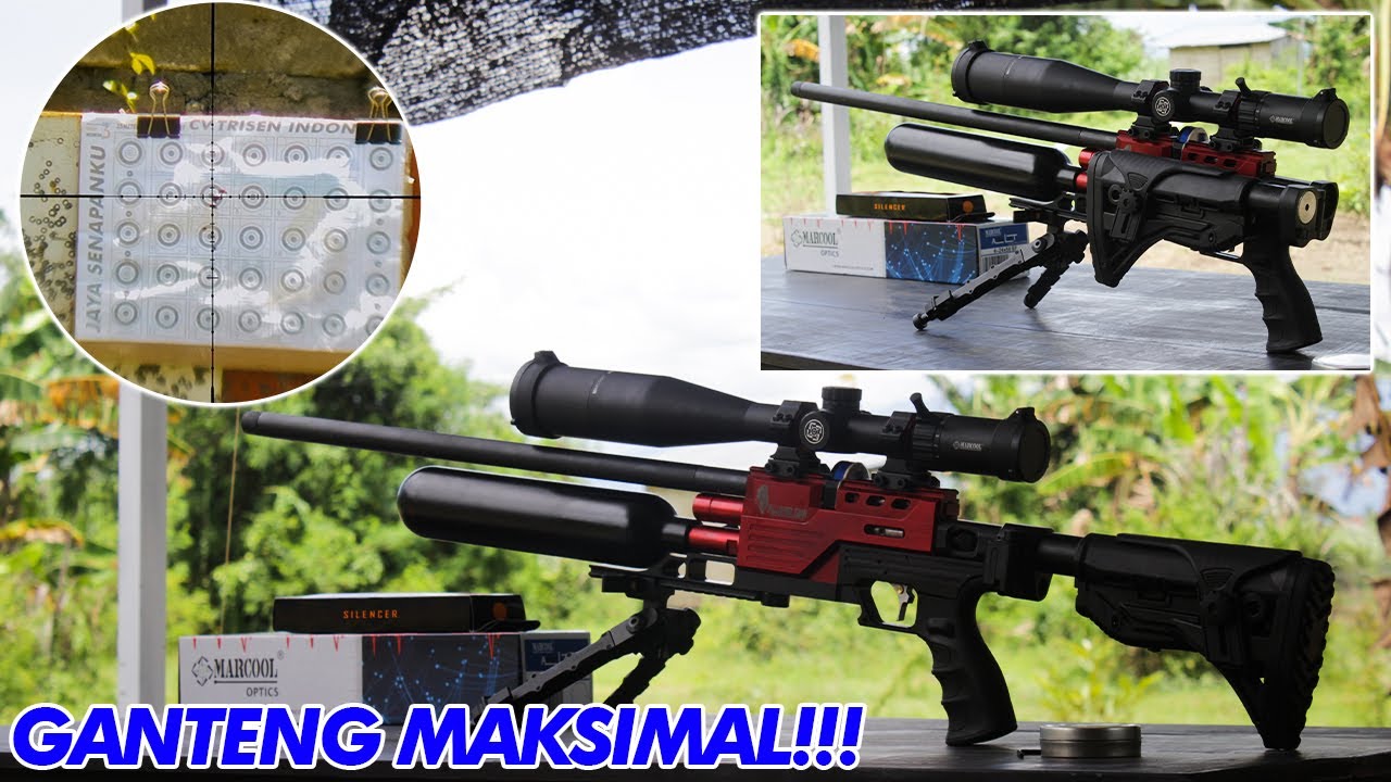 SENAPAN PCP PREDATOR TACTICAL BOCAP 500CC CNC POPOR LIPAT | PCP PAJERO ...